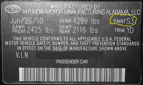 Paint Code Locations - colorsedge.com